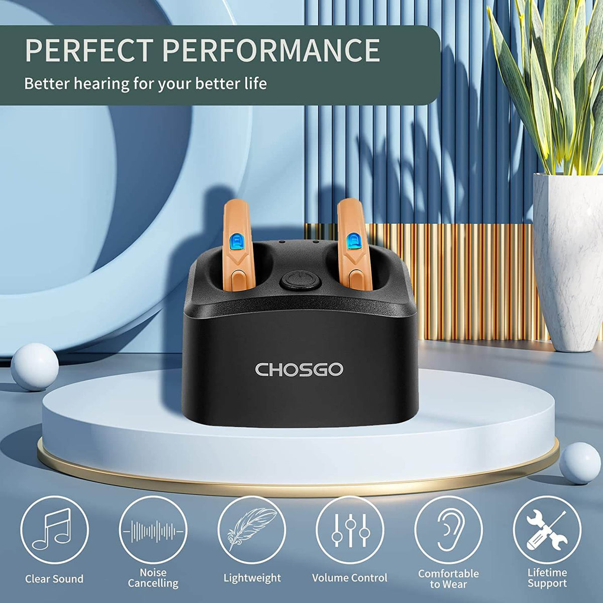 Bro102R BTE Hearing Aids – CHOSGO